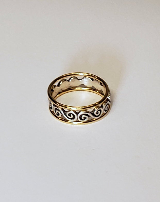 Gold Scroll Stack | My Site